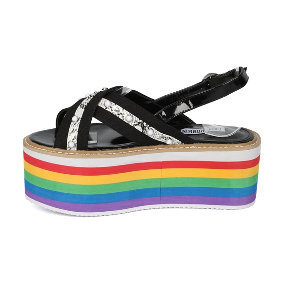 Cape Robbin | Shoes | Womens Cape Ribbon Platform Sandals | Poshmark